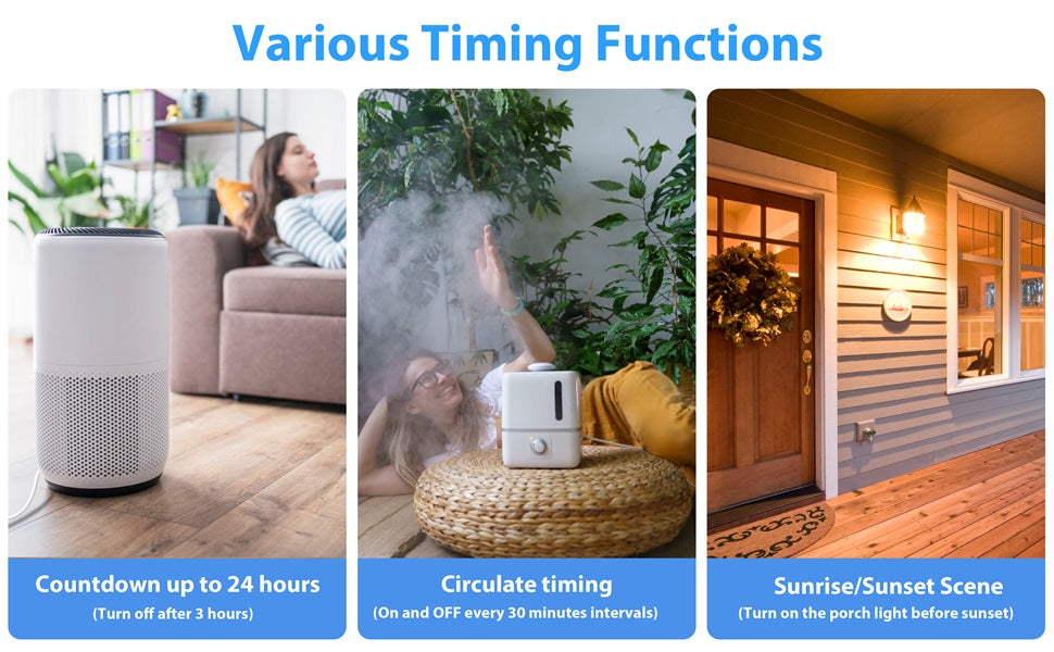 EIGHTREE Zigbee Smart Plug 15A, Energy Monitoring, 𝗭𝗶𝗴𝗯𝗲𝗲 𝗛𝘂𝗯 Required ...